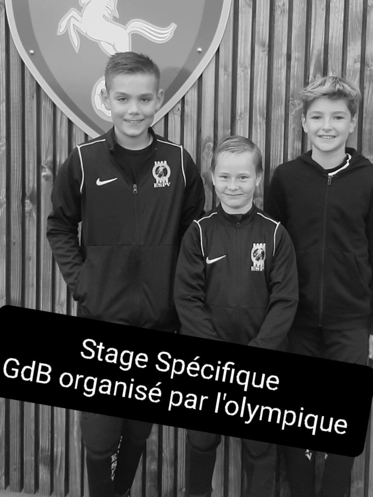 Les jeunes gardiens de l'ESPV en stage avec David Granger - ESPV Football