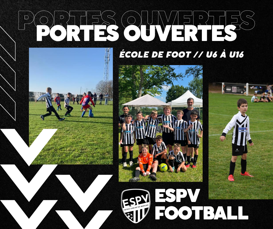 Portes ouvertes pour tous les jeunes du 22/05/24 au 14/06/24 - ESPV ...
